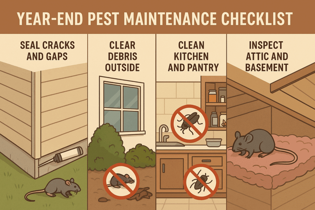 Year-End Pest Maintenance Checklist | ProGuard Pest