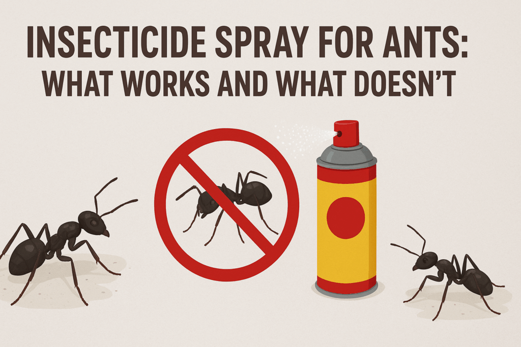 Insecticide Spray for Ants: What Works & What Doesn’t | ProGuard Pest