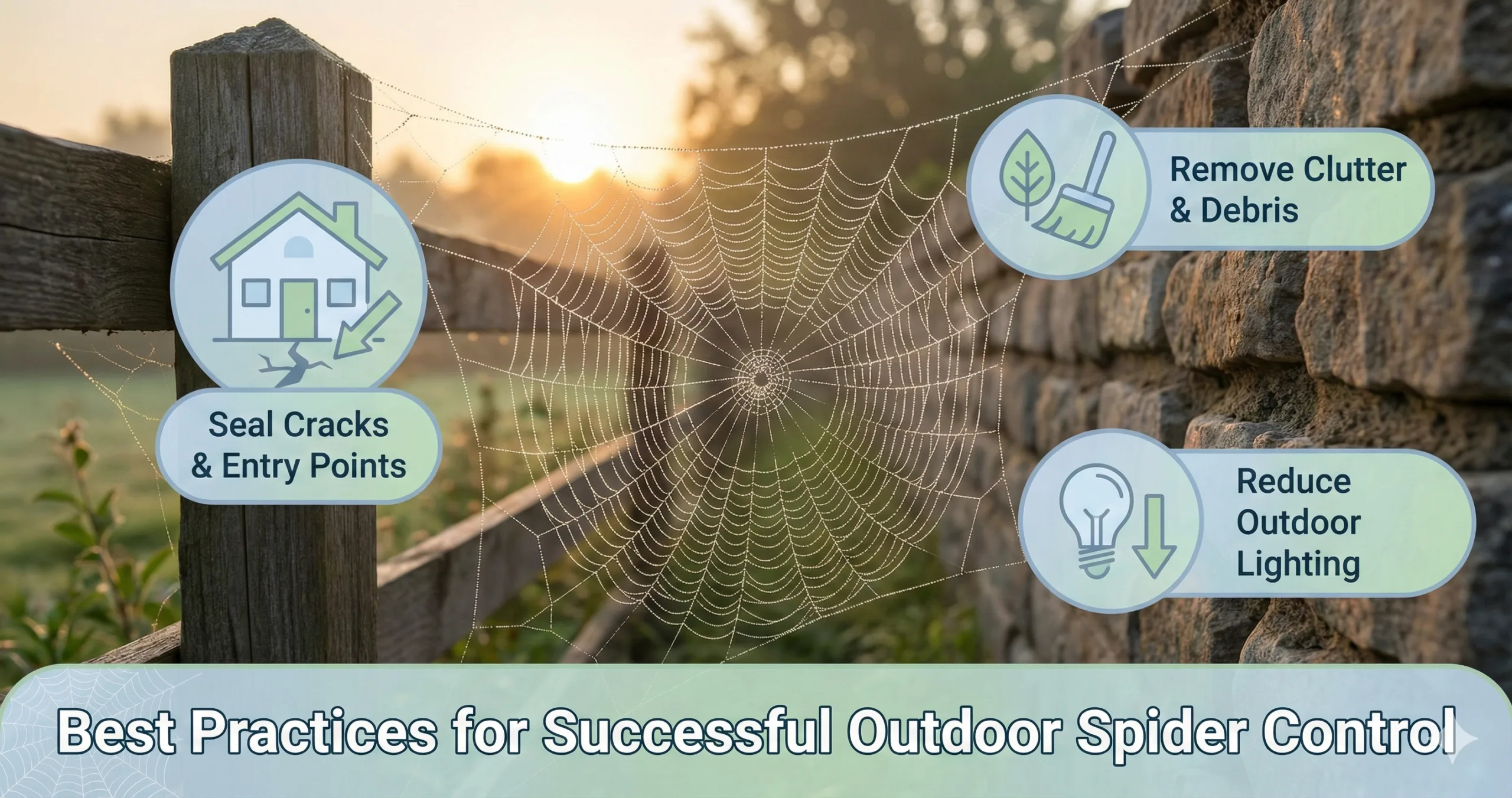 Best Practices for Successful Outdoor Spider Control | ProGuard Pest ...